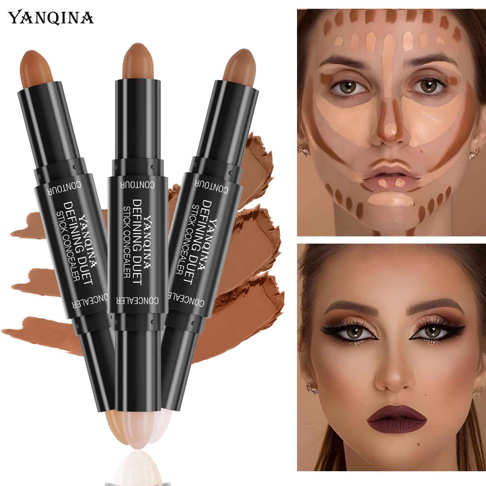 Double Ended Contour Stick Double Ended Highlight Contour Concealer